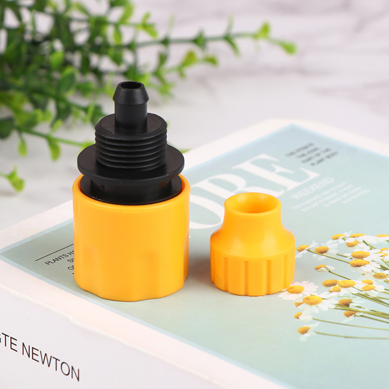 1Pc 3/8" One-Way Quick Connector Connection Garden Watering Hose ...