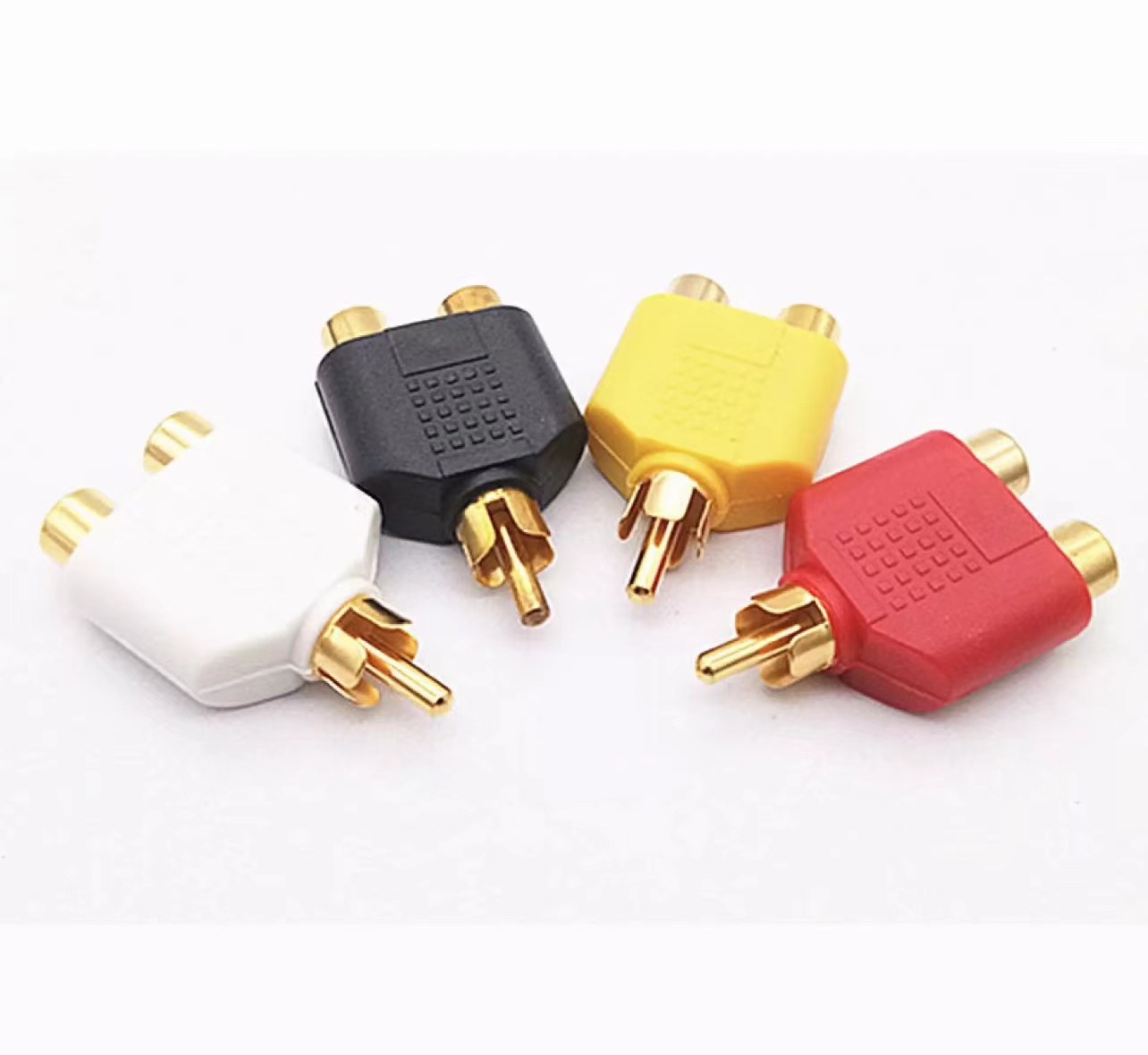 RCA ตัวแยกสายสัญญาณเสียง ปลั๊กRCAแปลงเป็นแจ็คRCA2 (1ตัว) - YMG SHOP ...