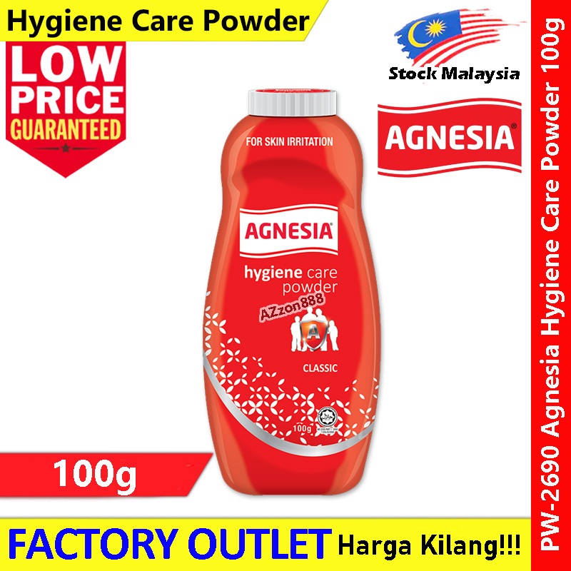 Agnesia Hygiene Care Powder Classic (New Look) Agnesia Antiseptic ...