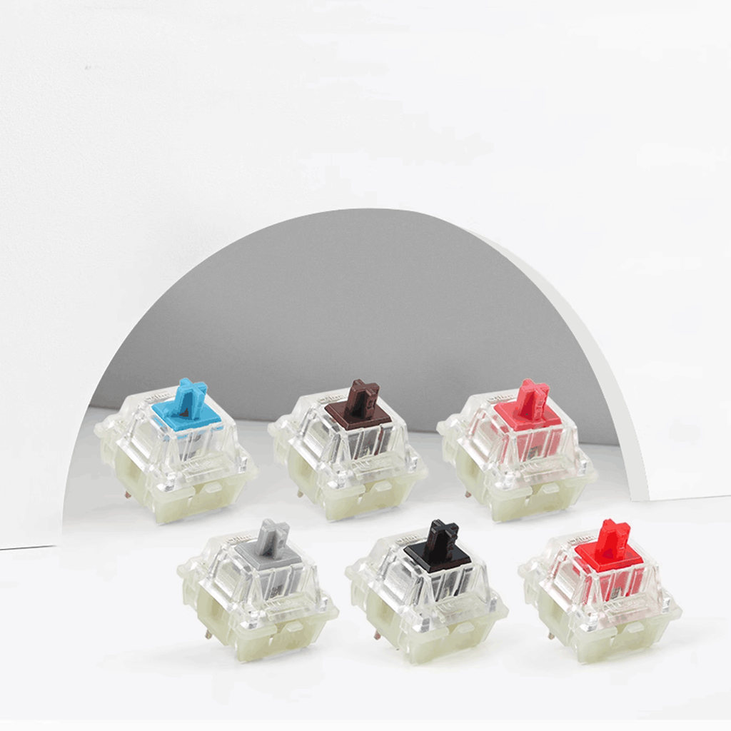 Cherry MX Mechanical Keyboard Switches Silver Red Black Blue Brown ...