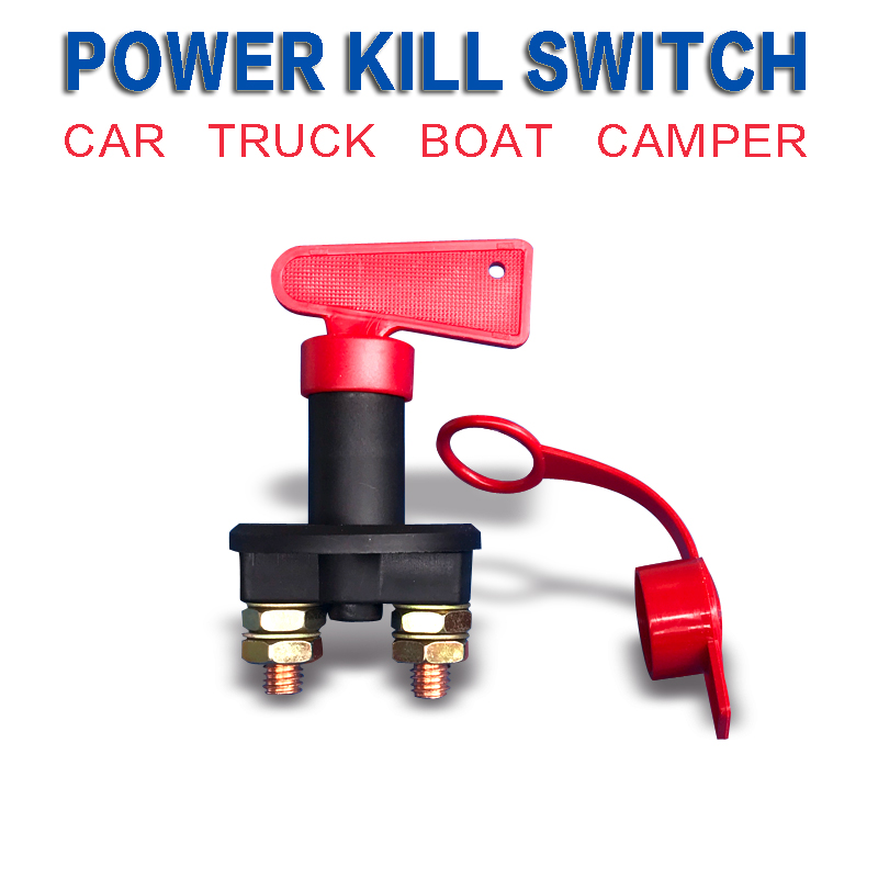 【TopazTrove】Power Switch Auto Battery Isolator Master Cutoff Cut Off ...