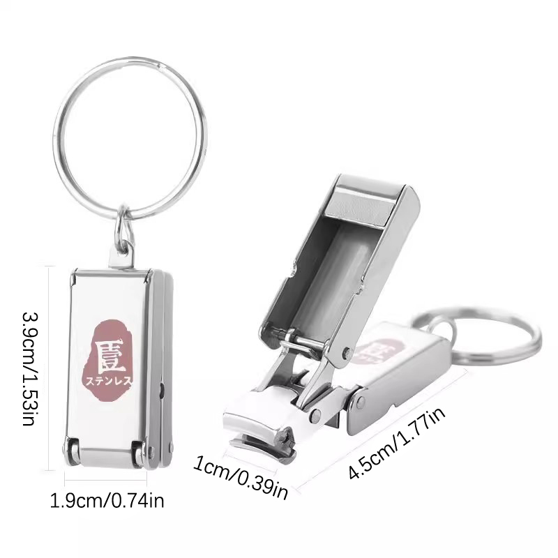 Creative Mini Sharp Stainless Steel Nail Clippers Folding Nail Clippers ...
