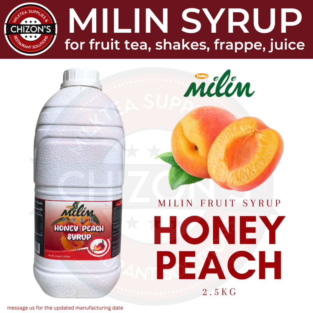 MILIN Fruit Tea Syrup 2.5kg Shake, Juice, Tea, Frappe | Lazada PH