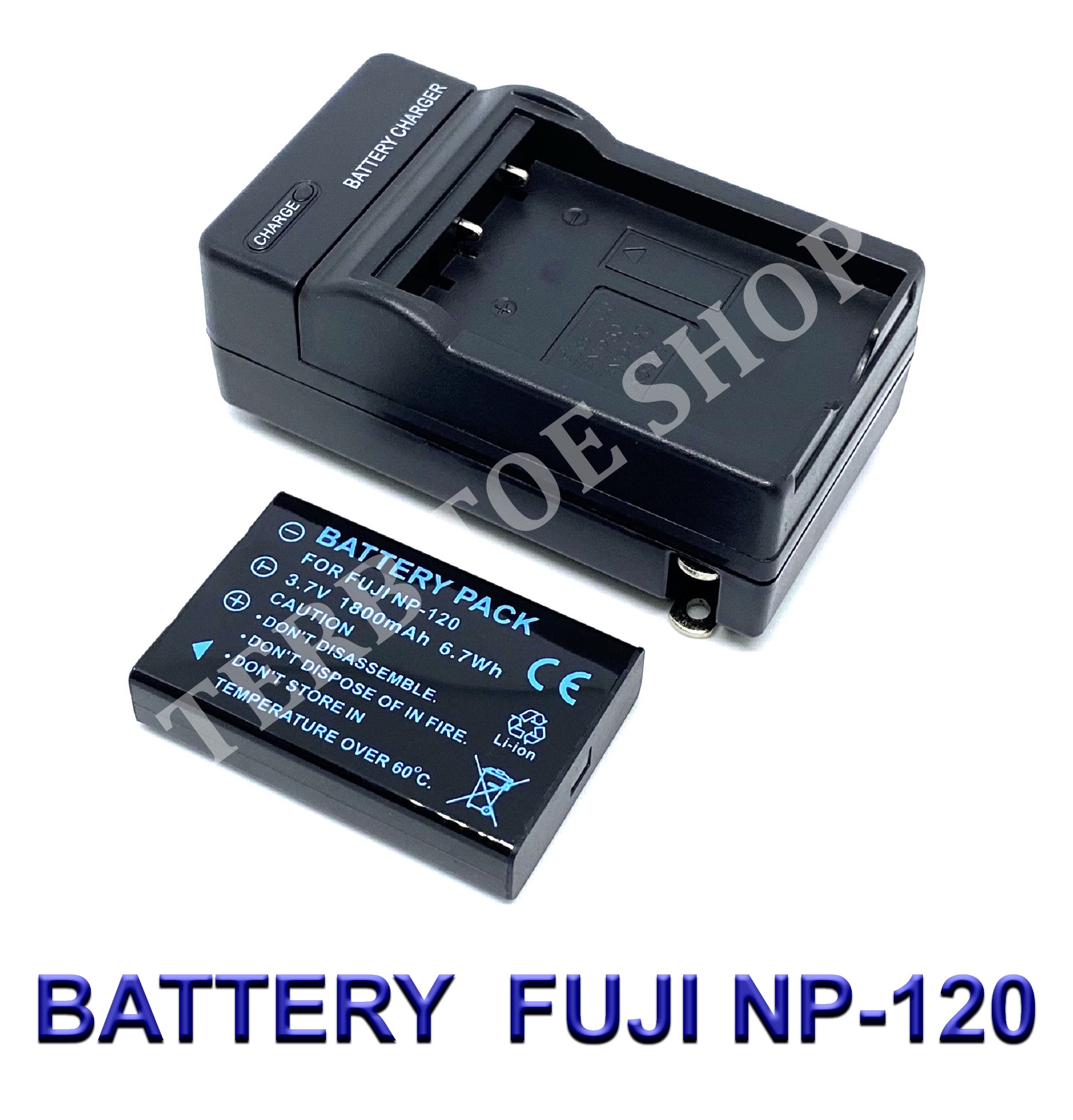 FNP120 / NP120 / FNP-120 / NP-120 แบตเตอรี่และแท่นชาร์จสำหรับกล้องฟูจิ ...