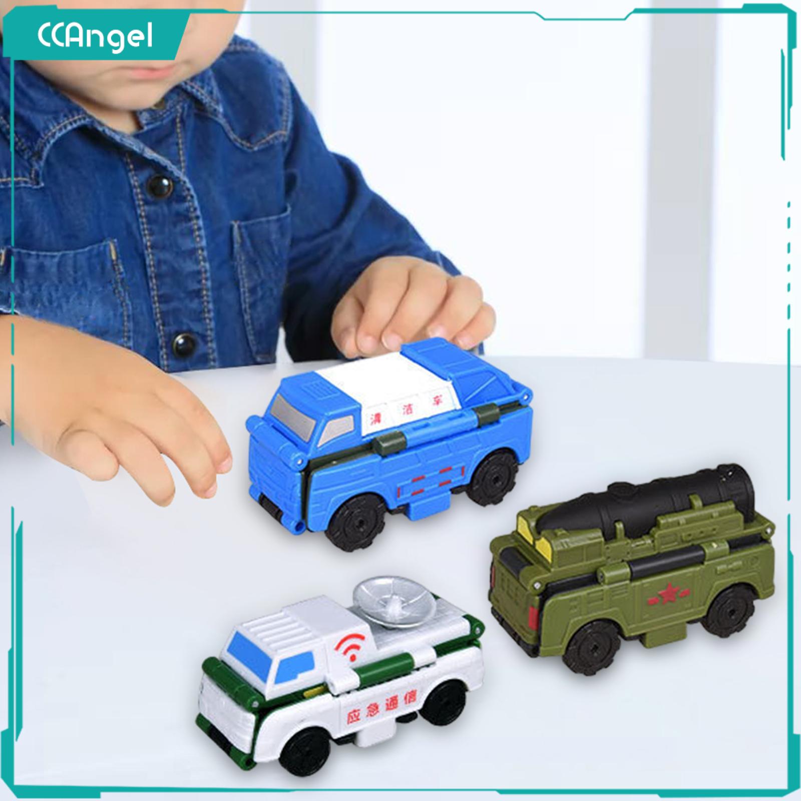 CCAngel ชุดของเล่นรถของเล่นดึงกลับประสาทสัมผัสสำหรับเด็กเด็กหญิงเด็กชาย ...