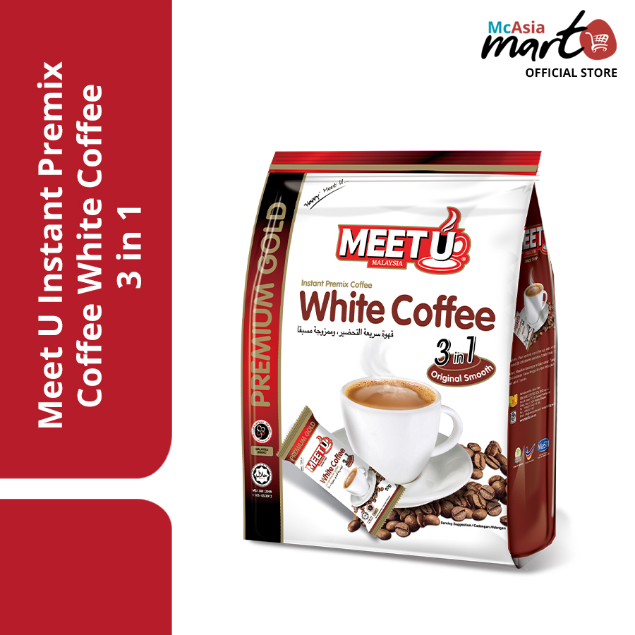 MEET U Malaysian White Coffee 3 in 1 (20's X 20G) | Lazada PH