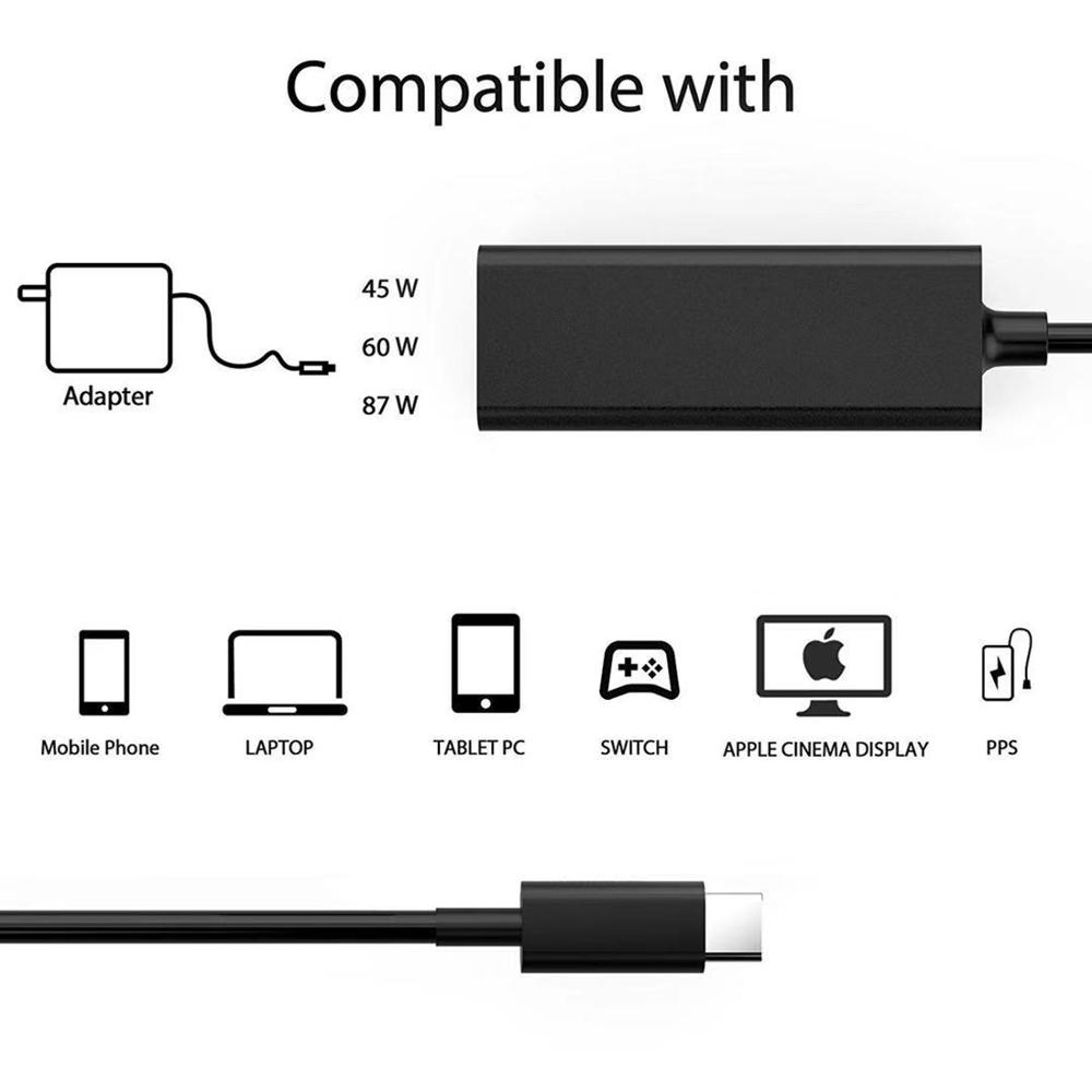 Usb C Magsafe Adapter, Type C To Magsafe 1&2 Converter Adapter Charge ...
