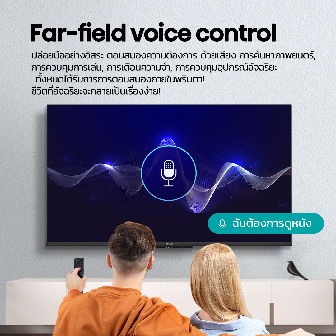 New Hisense ทีวี 65 นิ้ว 4K 65E7H UHD Google MEMC Smart TV Google ...