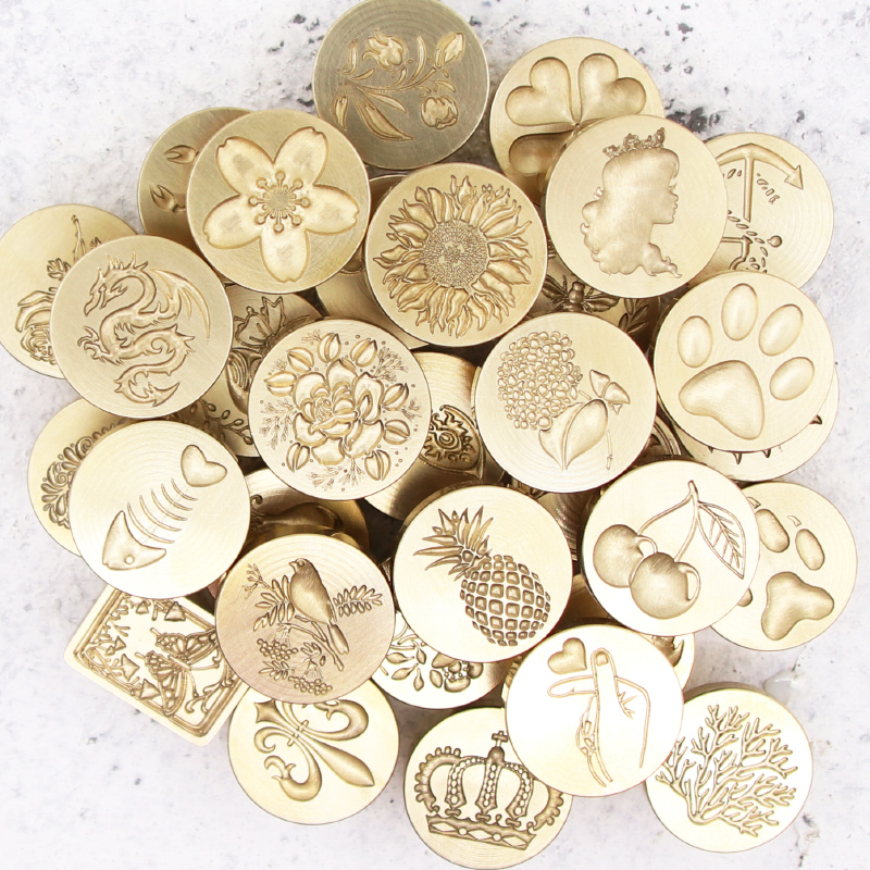 【InnovateWorld】Original Design Wax Seal Stamp Heads Retro Optional ...