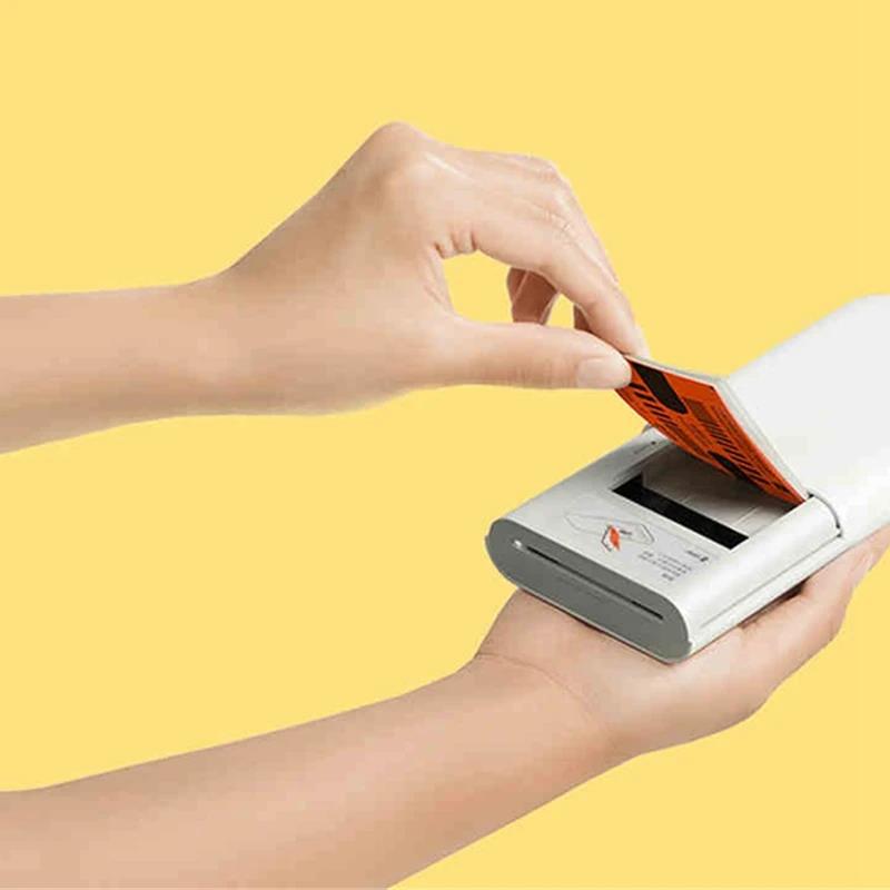 Jiufeng Fashion Xiaomi Mijia ZINK Pocket Printer Paper Self-adhesive ...