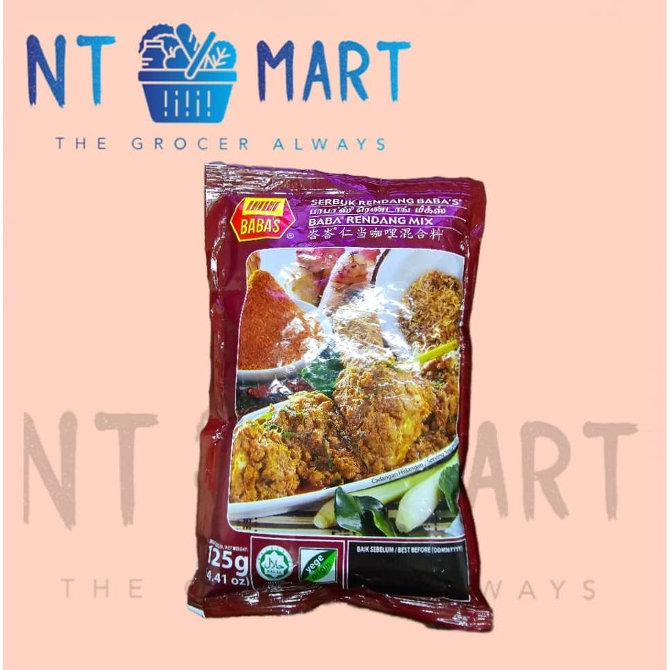 BABA'S RENDANG MIX 125G | Lazada