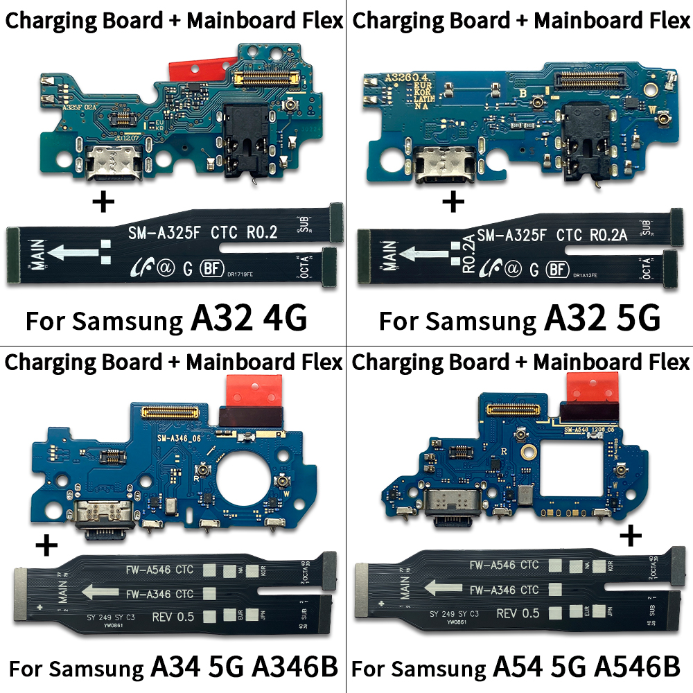 【EcoDealsq】NEW USB Fast Charging Charger Board For Samsung A24 A32 4G ...