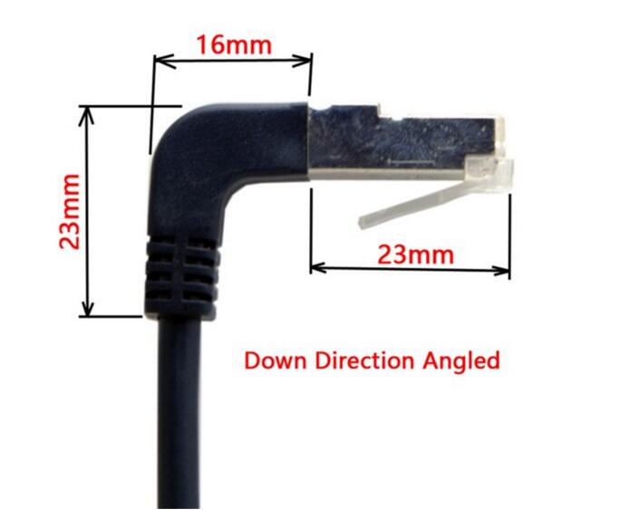 【LKFJ4OR6JT】Elbow Down Up 90 Degree Cat5e 8p8c Ftp Stp Utp Cat 5e ...