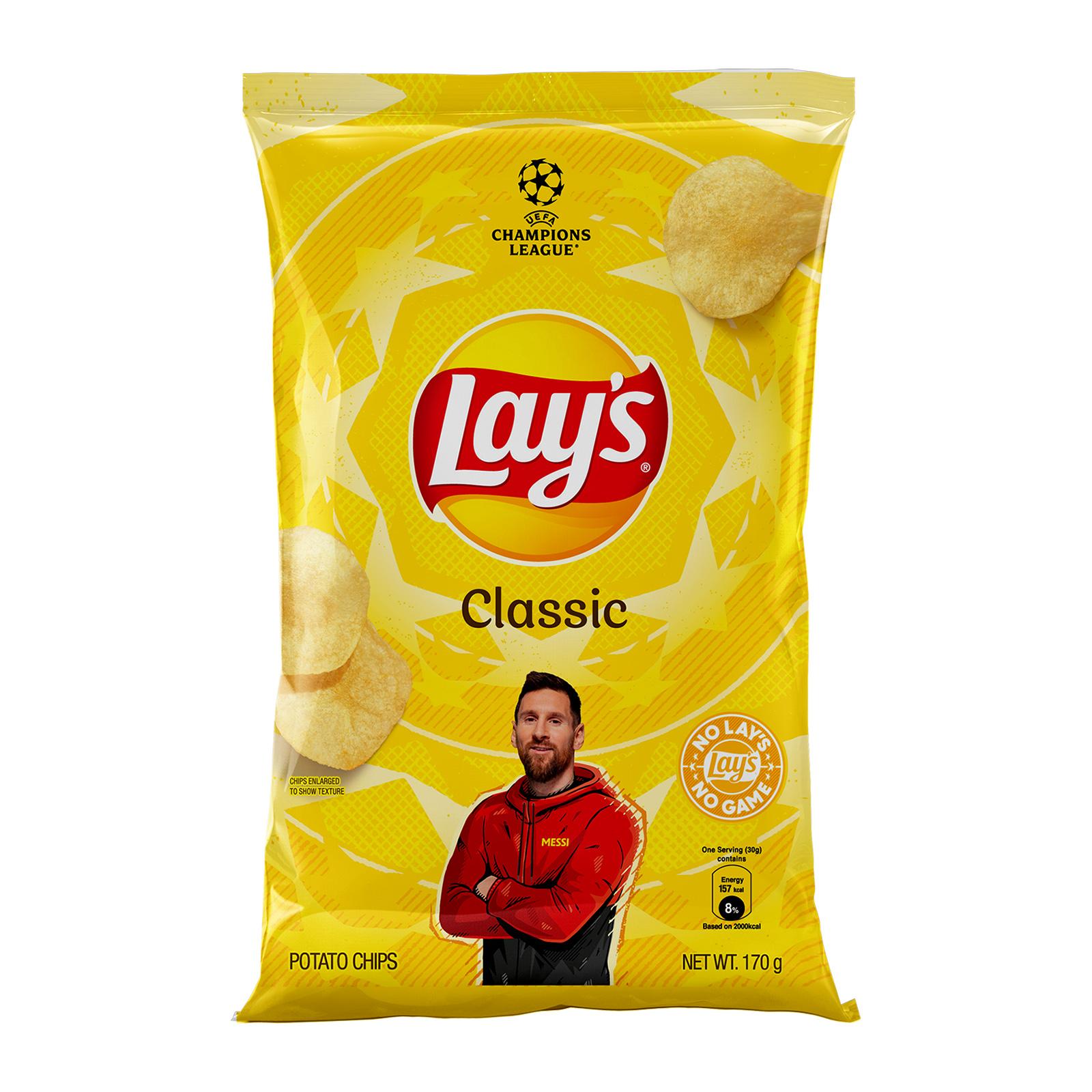 Lay's Classic Potato Chips Snacks 170g | Lazada Singapore