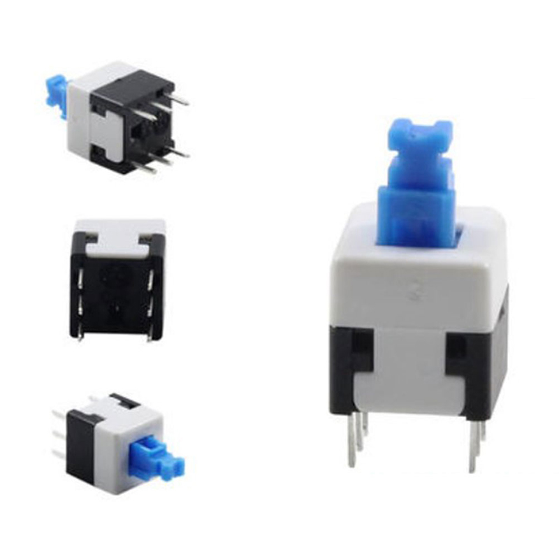 10pcs Momentary / self-locking Push Button Square Toggle Switch ...