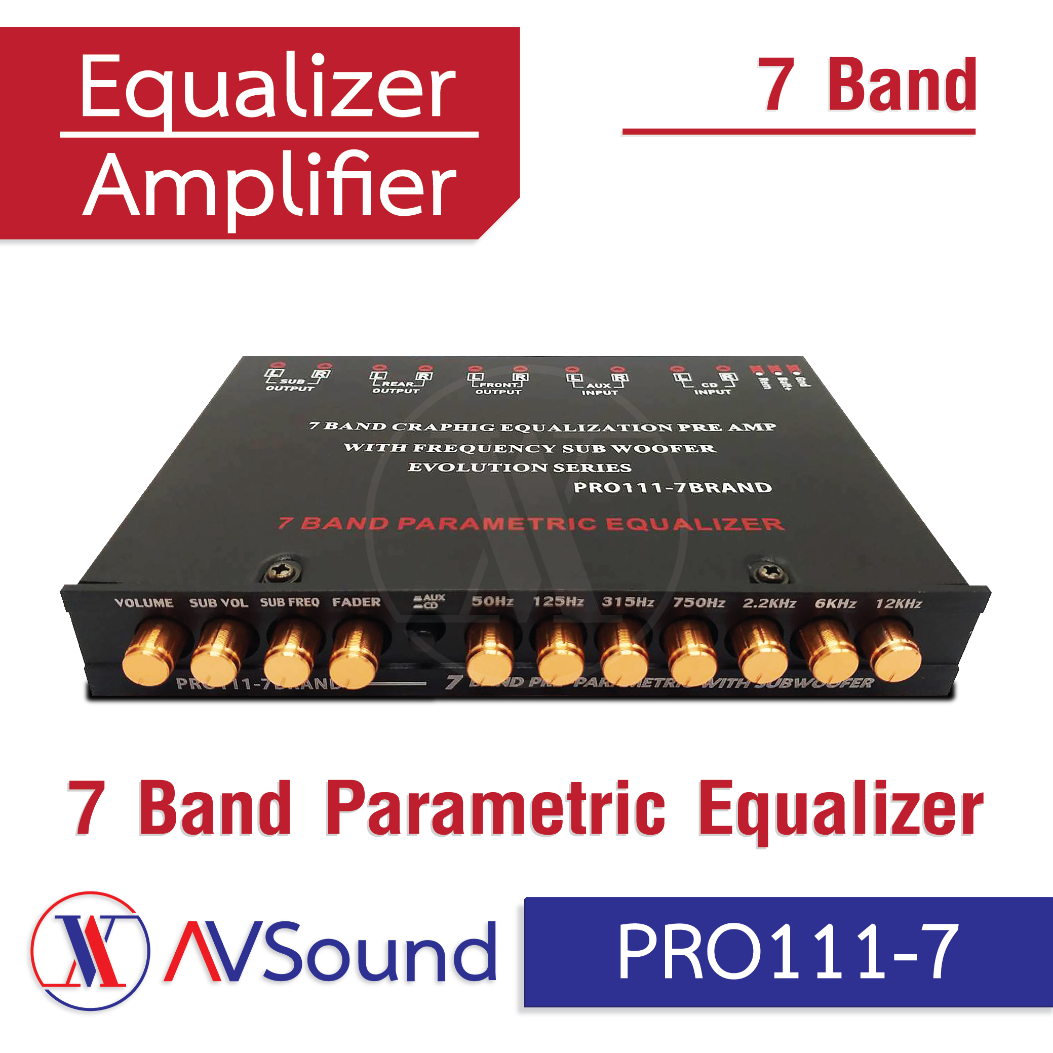 ปรีแอมป์ โมแบรน RPM-777EQ 7แบน สีทอง แยกซับอิสระ วอลุ่มกันฝุ่น ของใหม่ - NEXT6CAR - ThaiPick