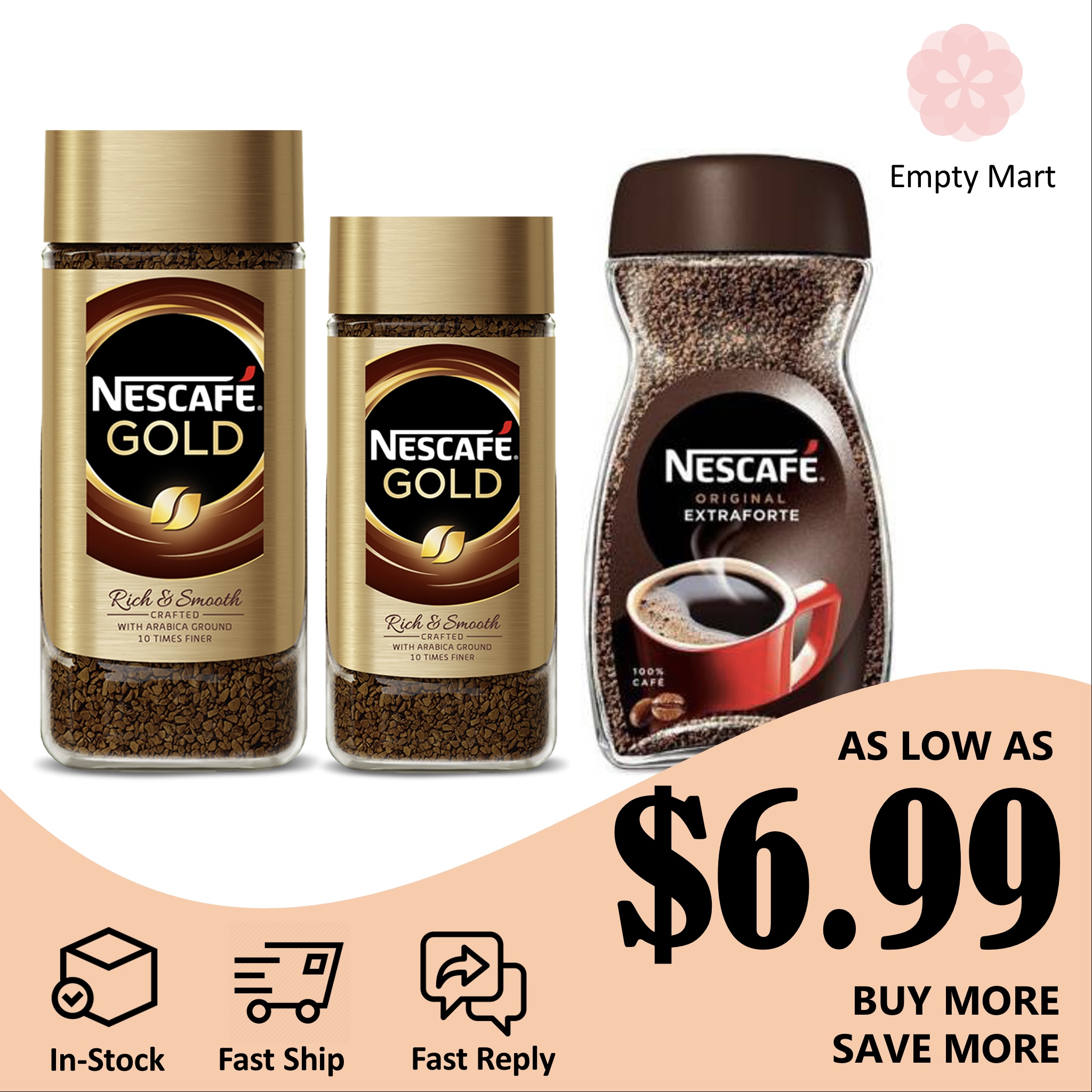 Nescafe Gold – 95g / 190g , Nescafe Original Extraforte 200g | Lazada ...