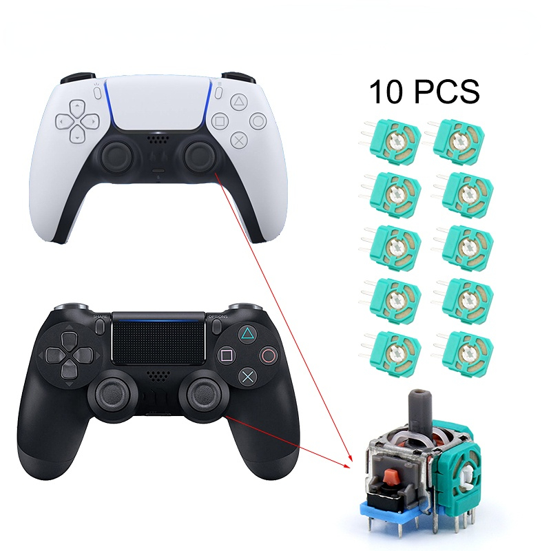 10 Pcs For Ps4/ps5 Controller Joystick Potentiometer 3d Joystick ...