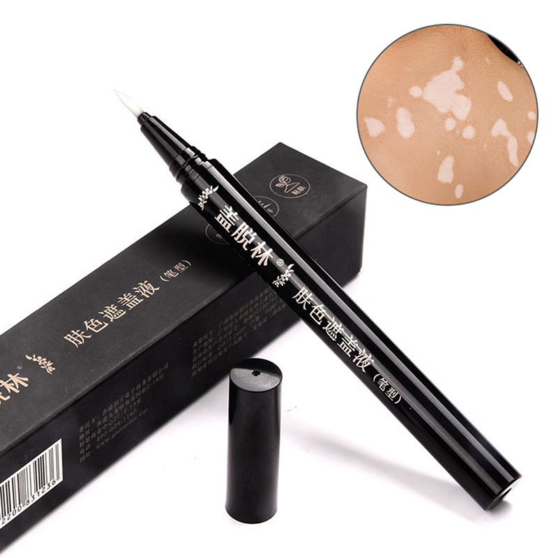 1PC Vitiligo Leukoderma Covering Pen Waterproof Concealer Cream Liquid ...