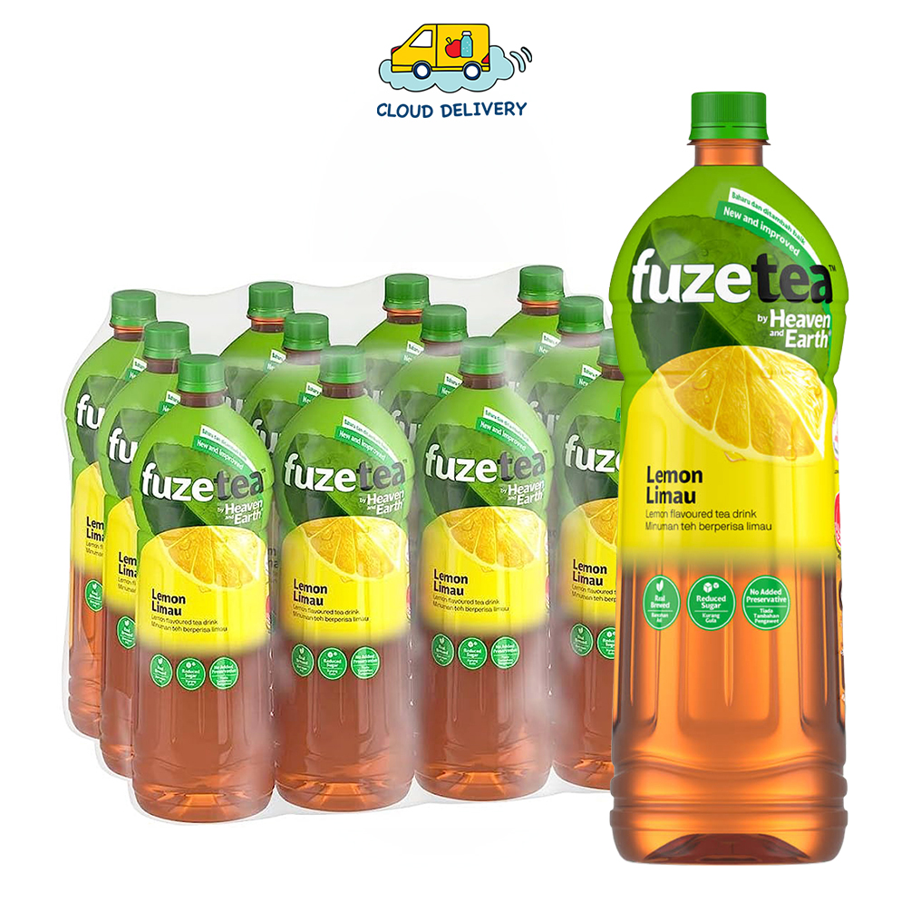 Fuze Tea Ice Lemon Tea Bottle (12 x 1.5L) | Lazada Singapore