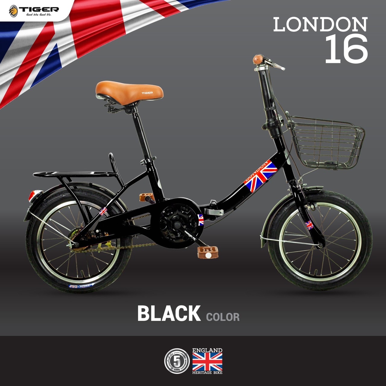 tiger London วงล้อ16 นิ้ว - NATEEB BIKE - ThaiPick