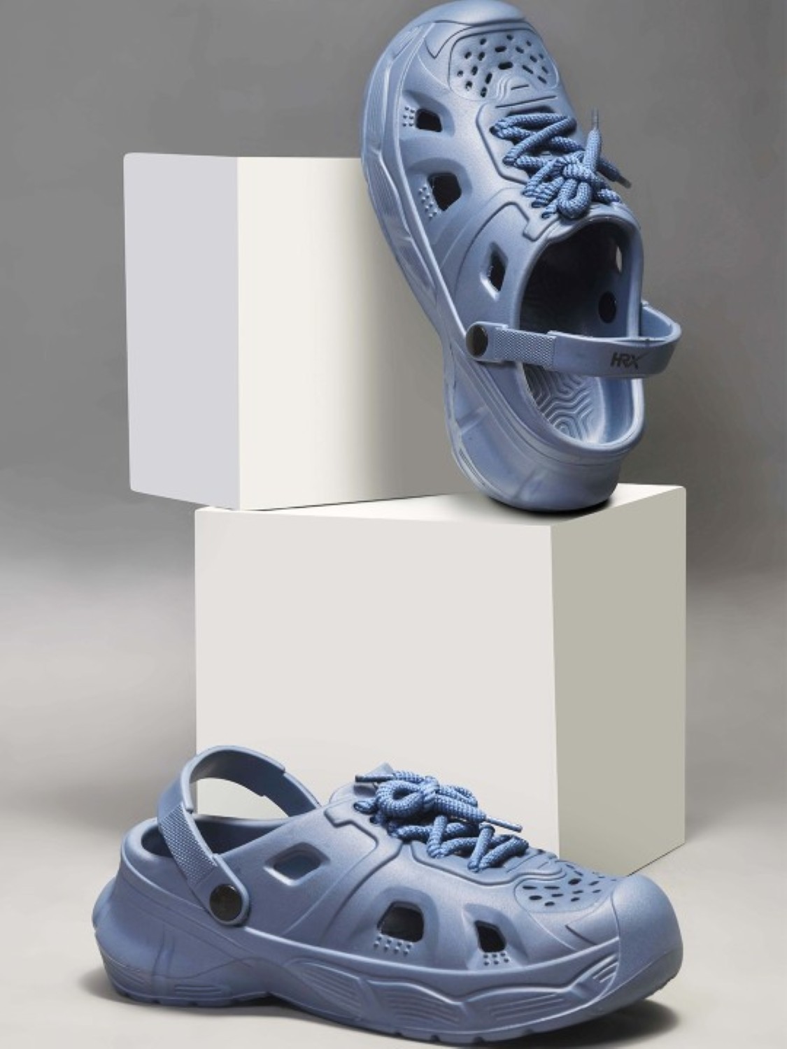 HRX by Hrithik Roshan Lace-Up Detailed Clogs For Men | Daraz.com.np