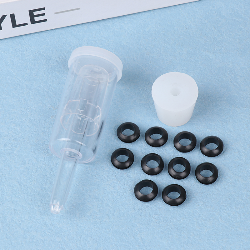 Three-Piece Airlock One-Way Air Lock Brewing Barrel Exhaust Valve ...