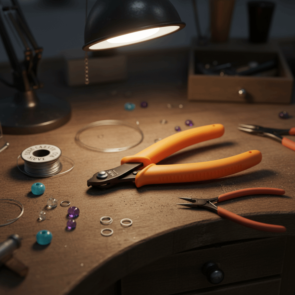 Easy Cutting Mini Size Mini Wire Cutters Smooth Cut Flat Memory Wire ...