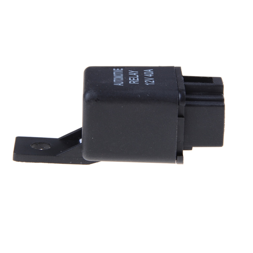 12V 40A Car Automotive Relay 4 Pins SPST Alarm Relay with relay socket ...