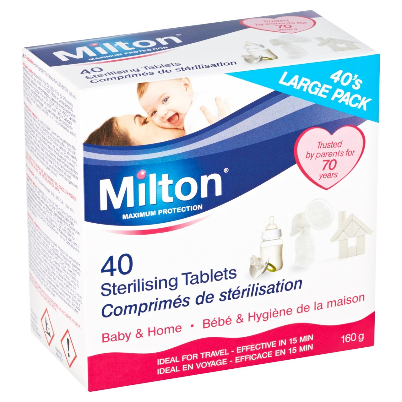 Milton Sterilising Tablets Pack of 8 or 40 Tablets | Lazada PH