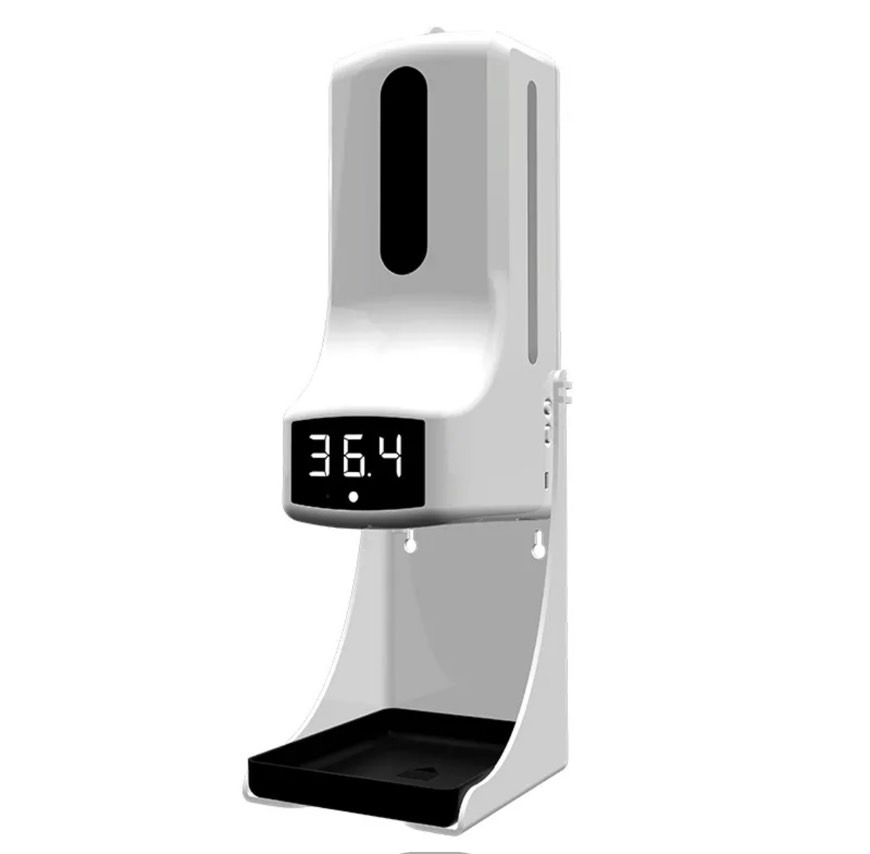 K9 Pro Plus ใหม่ล่าสุด เครื่องวัดอุณหภูมิ แบบเจลและสเปรย์ 2in1 จ่ายเจล ...