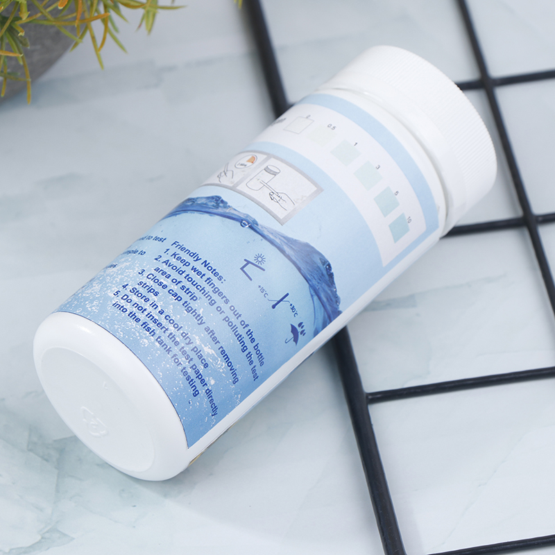 50Pcs/Bottle Ammonia Nitrogen Quick Water Quality Test Strips Aquarium ...