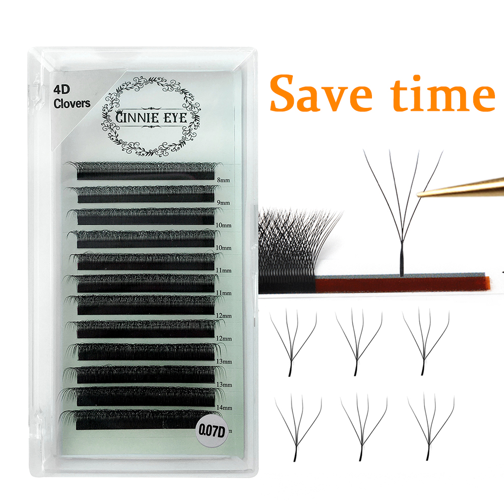 NEW 4D W Eylash Extension 5D 3D Russia Volume W Lash Fluffy Premade ...