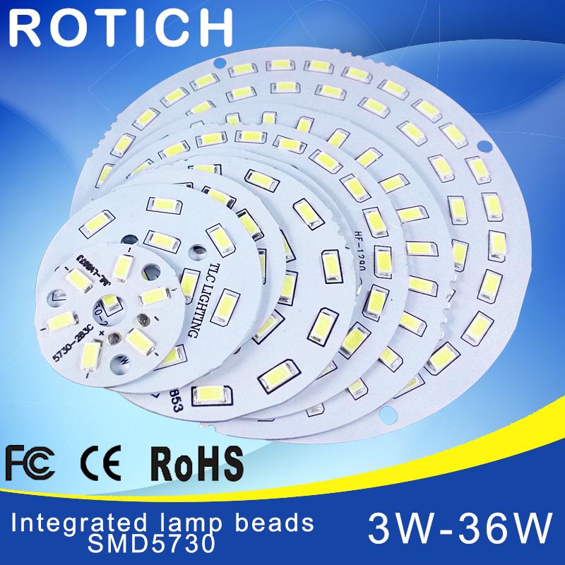 【UrbanNomad】2pcs led pcb SMD5730 3w 7w 14w 12w 18w 24w 36w integrated ...