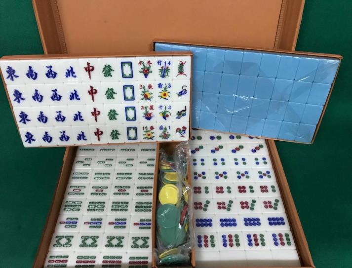 A1 Size Light Blue Colour Mahjong Tiles (Size 37mm) | Lazada Singapore