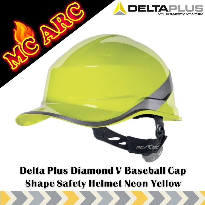 Delta Plus Diamond V Baseball Cap Shape Safety Helmet Original | MC ARC ...