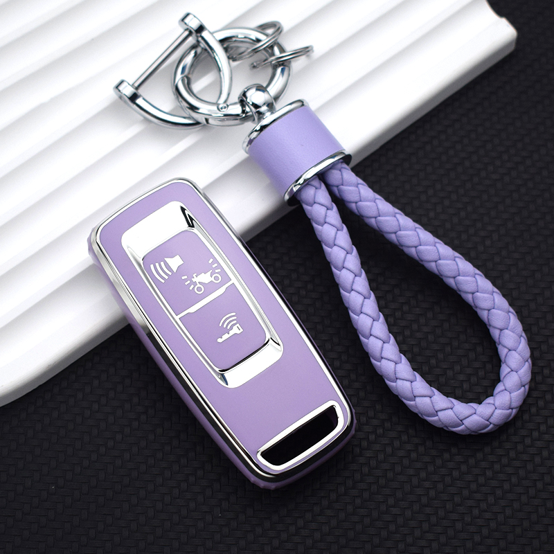 【Petalfall】3 Buttons Key Cover Shell Fob Motorcycle Key Case For Honda ...