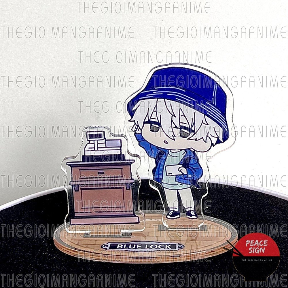 (2 Mảnh) Mô hình BLUE LOCK ver ĐI DẠO standee mini 8CM acrylic anime ...