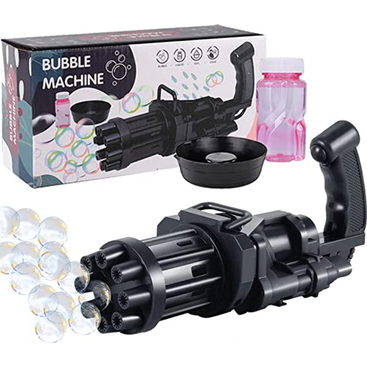 Massive Bubble Machine Bubble Blowing Toy With Bubble Soap Included ...