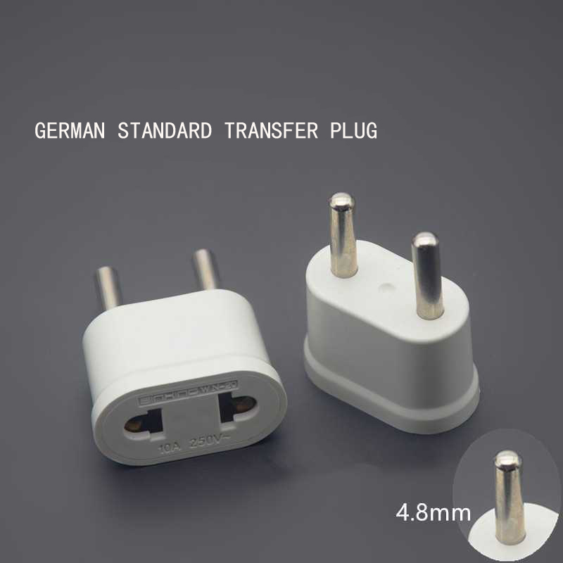 【Duoupa Store】EU Plug German Standard European Plug Mini Stable ty AC ...