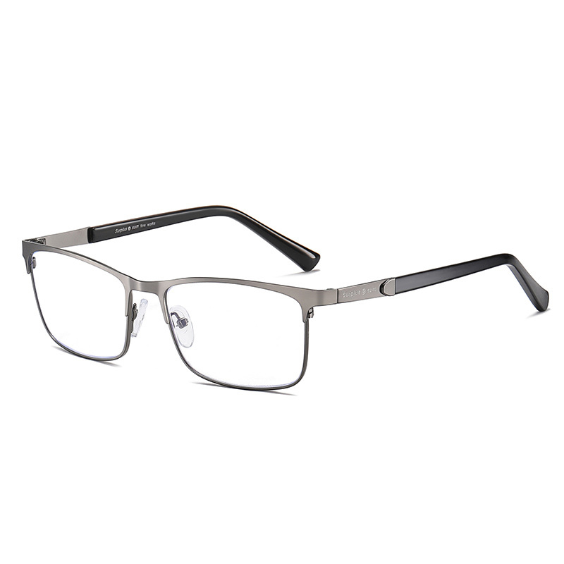 0 5 To 6 0 Business Reading Glasses Men Metal Optical Frame Lens Anti
