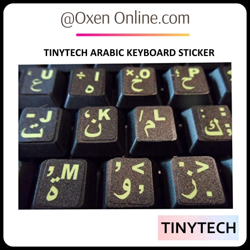 TINYTECH ARABIC KEYBOARD STICKER (READY STOCK) | Lazada
