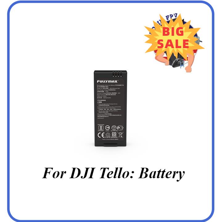 ⭐ [100% ORIGINAL] ⭐ Fullymax DJI Tello battery Drone 3.8v lipo | Lazada