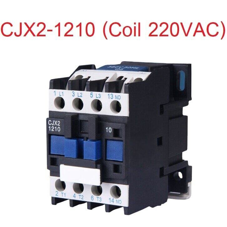 CJX2-1210 CJX2-1201 AC Magnetic Contactor แมกเนติกคอนแทคเตอร์ 12A | Lazada.co.th