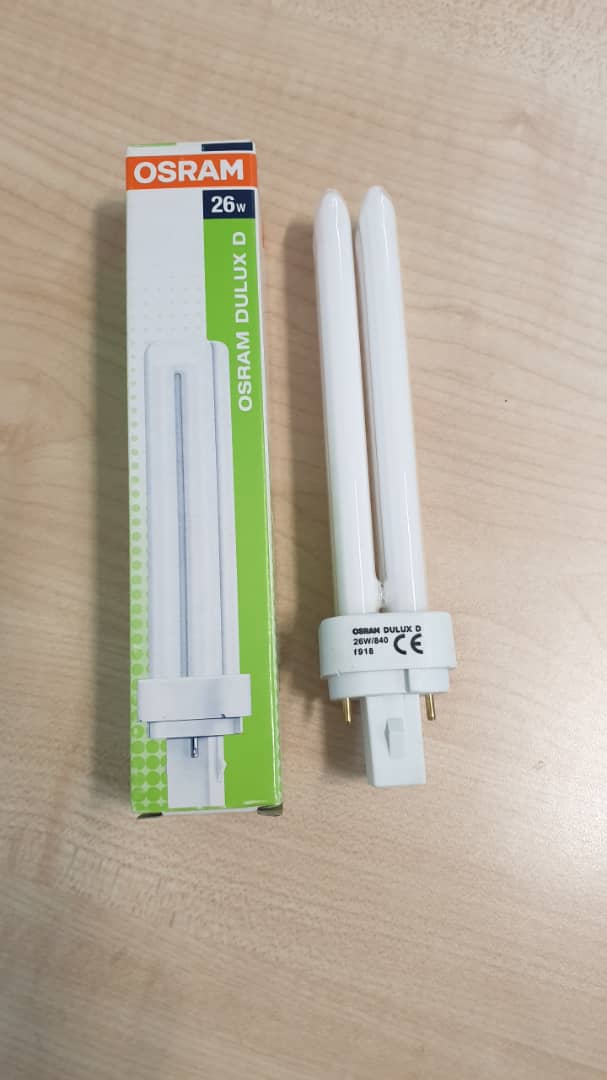 Osram Dulux D PLC 26W/840 2Pin Bulb ( Cool White) | Lazada