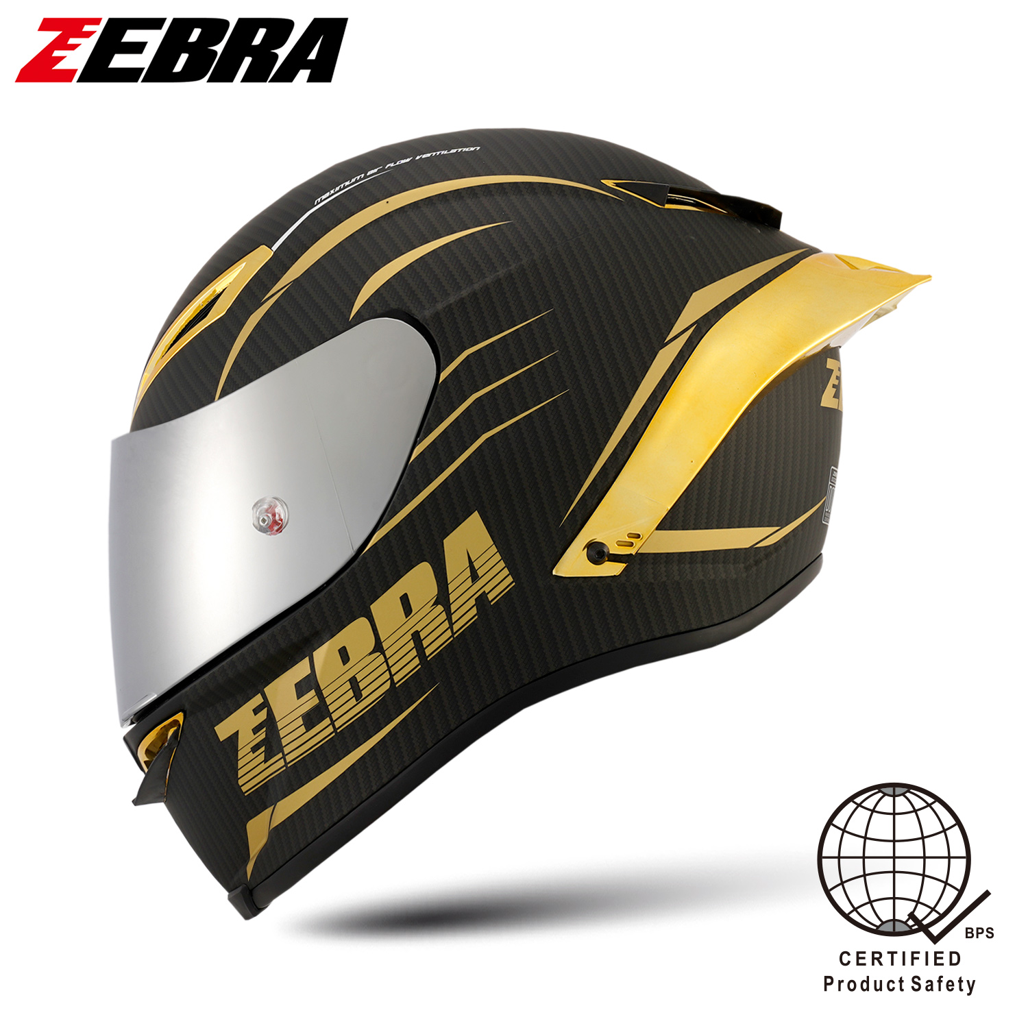 ZEBRA 795 full face motorcycle helmet single Visor motor helmets ...