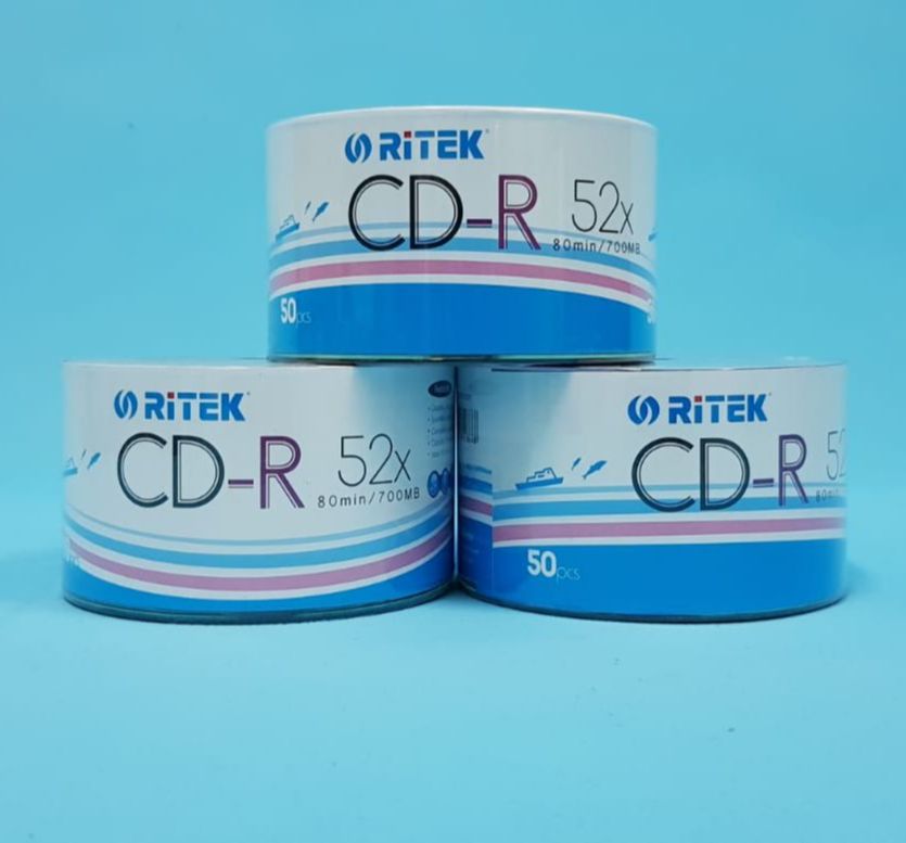 CD- R RITEX 80 MIN/700MB ISI 50 PCS | Lazada Indonesia