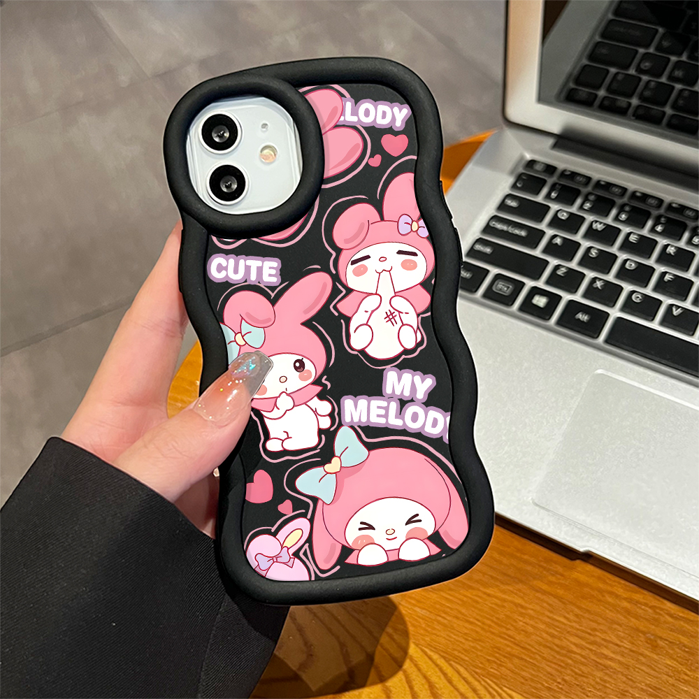 AMORVOR for Samsung A10S Back Cover My Melody Pattern Luxury Phone Case ...