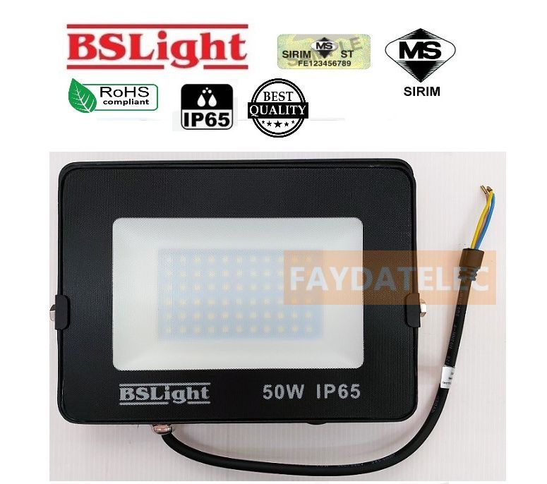 BSLight 50W LED SPOTLIGHT (6500K/Daylight) | Lazada