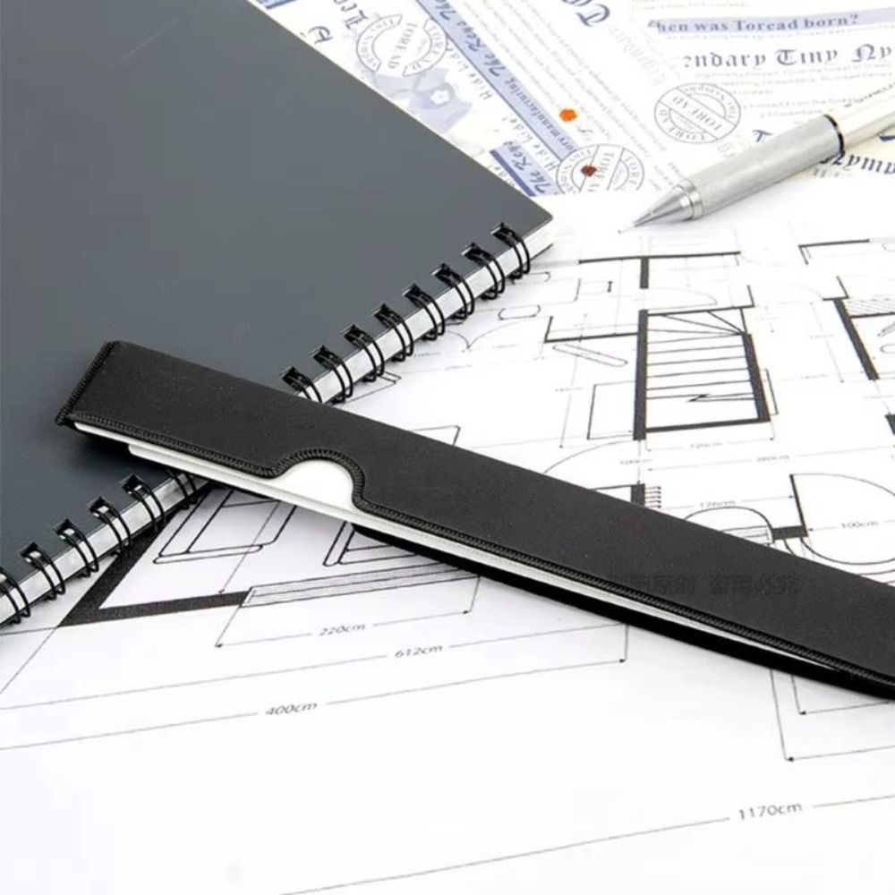 Interior Design 5 Blades Fan Shape Scale Ruler Drawing Tools ...